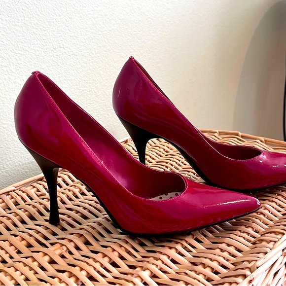BCBGirls | Shoes | Sexy Red Pumps By Bcbg Girls Size 6 Gently Worn ...